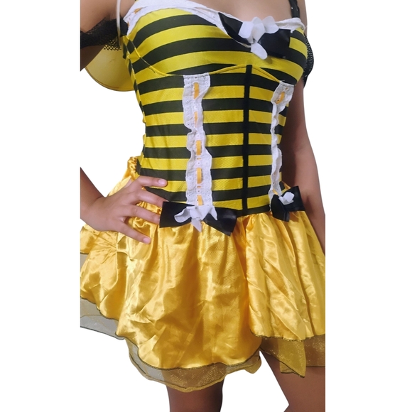 Bumble | Other | Same Day Shipping Vintage Bee Yellow Black Striped ...